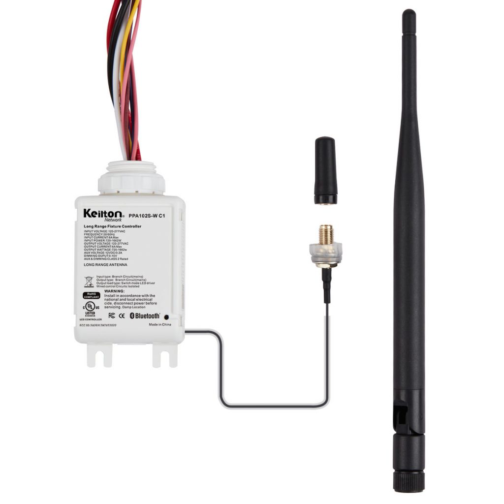 PPA102S-W.C1 - Line Voltage 6A BT Fixture Long-Range Controller