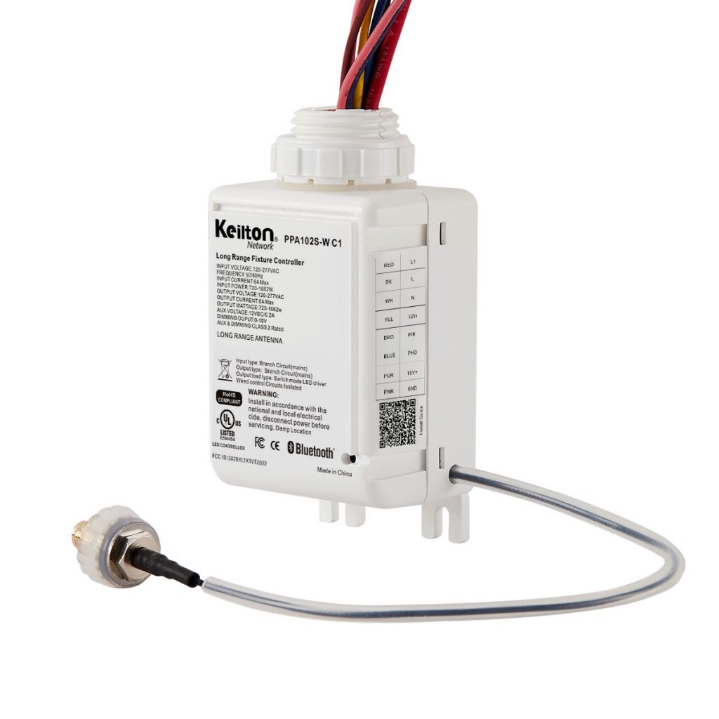 PPA102S-W.C1 - Line Voltage 6A BT Fixture Long-Range Controller