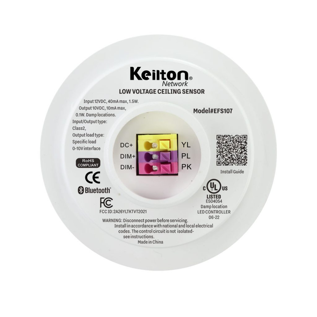 EFS107 Series - Low Voltage Ceiling Sensor