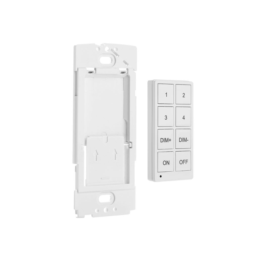 WP1018 Series - 8-Key Battery-Powered BLE Wall Switch